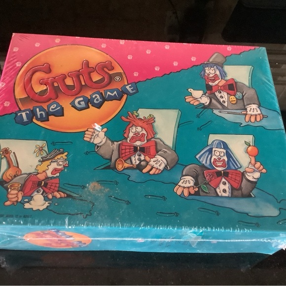 Games | Vintage Guts The Game 1988 Board Game 8s New Rare With Plastic ...